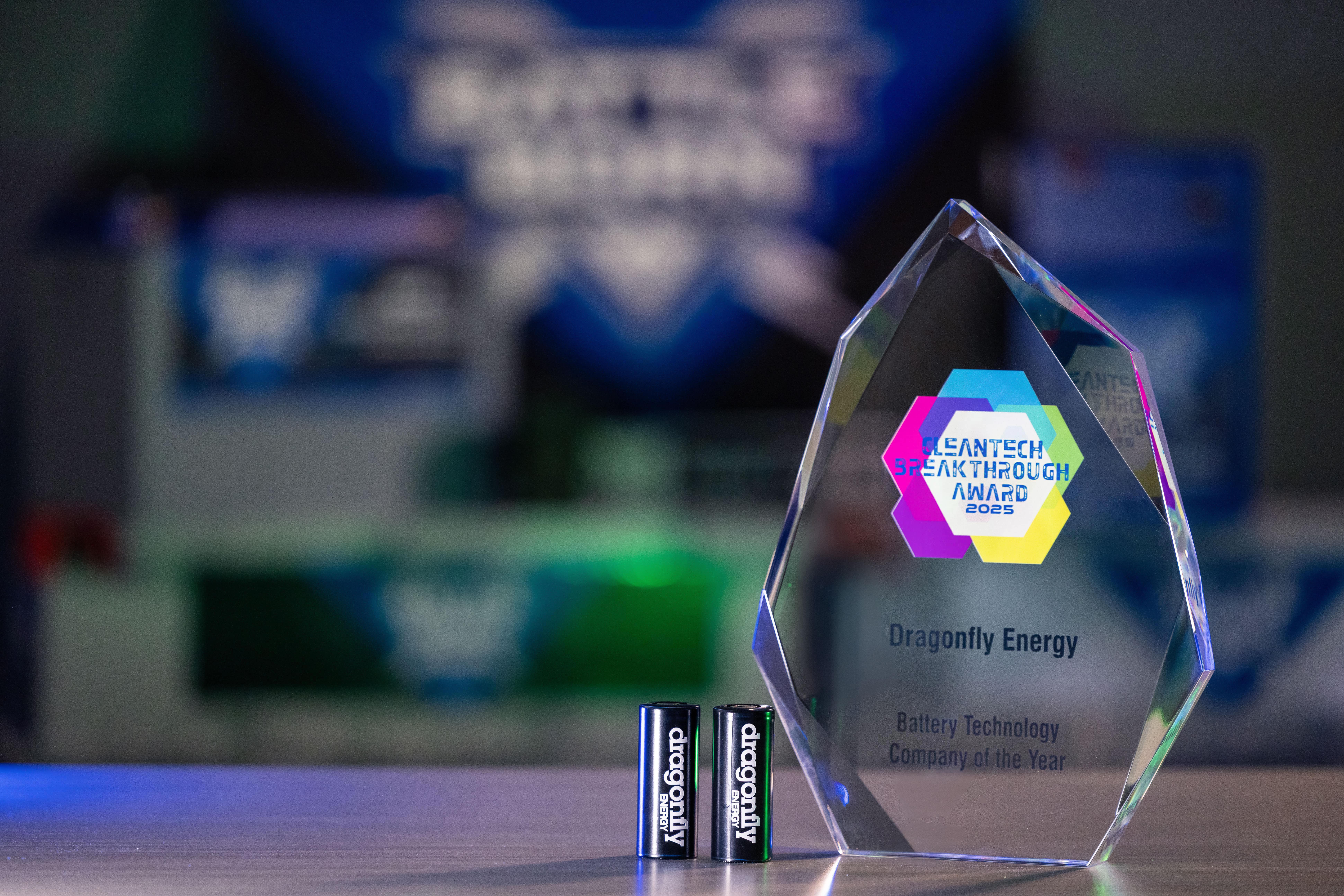Dragonfly Energy Wins the 2025 “Battery Technology Company of the Year” CleanTech Breakthrough ...