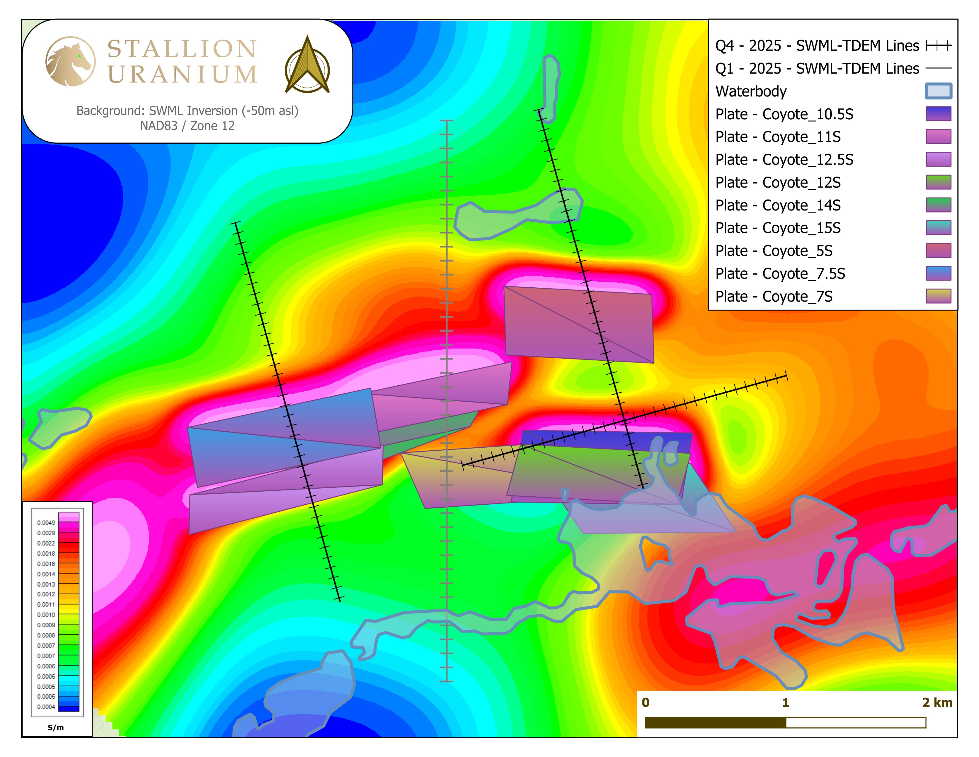 Stallion Uranium Refines Coyote Target with Highly Conductive Anomalies ...