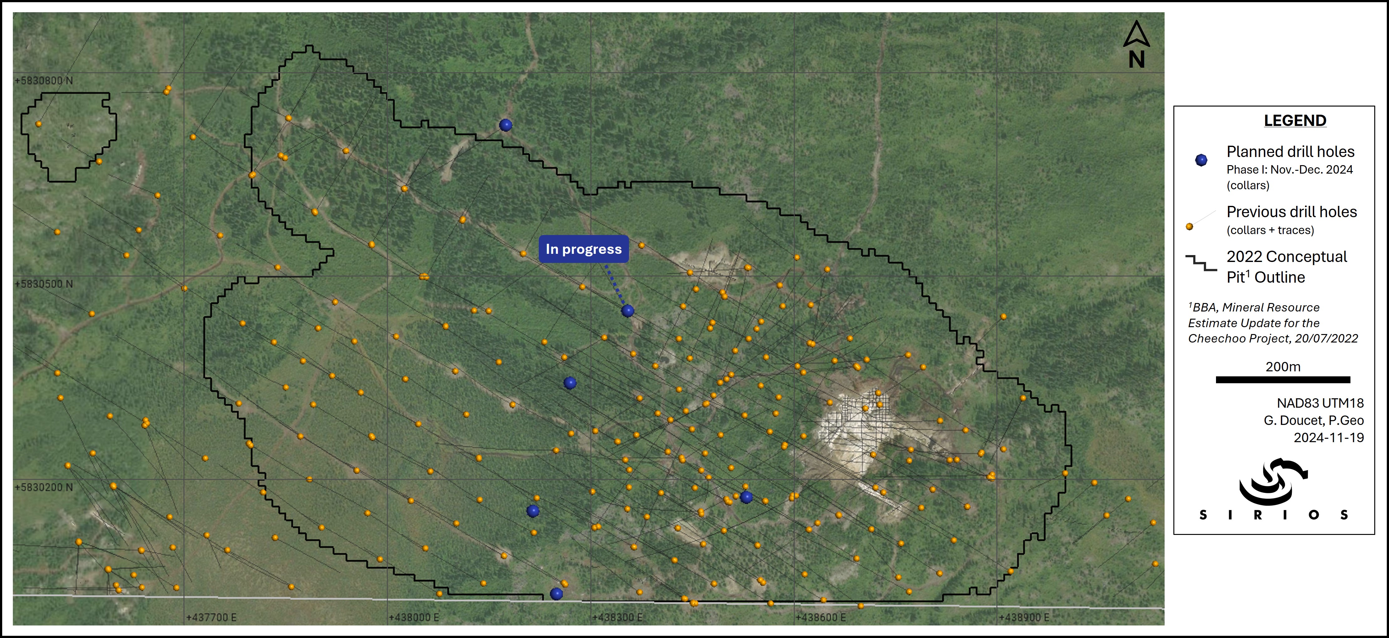 Sirios Resources Kicks Off Phase 1 Drill Program At Cheechoo Gold ...