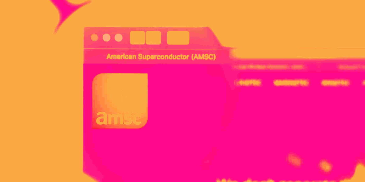 American Superconductor (AMSC) Stock Trades Up, Here Is Why