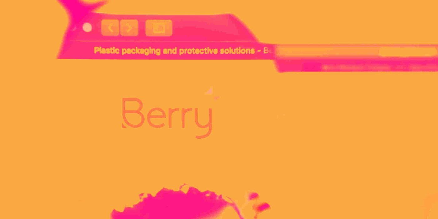 Berry Global Group (NYSE:BERY) Surprises With Q3 Sales - The Globe and Mail