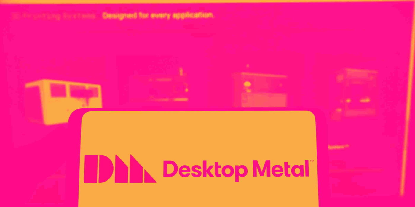 Industrial Machinery Stocks Q1 Teardown: Desktop Metal (NYSE:DM) Vs The ...