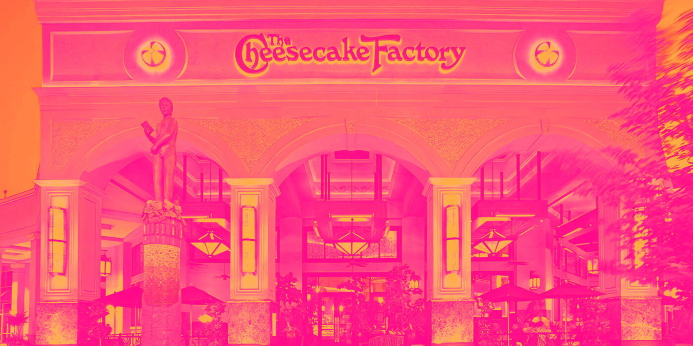 Why Is The Cheesecake Factory (CAKE) Stock Rocketing Higher Today - The ...