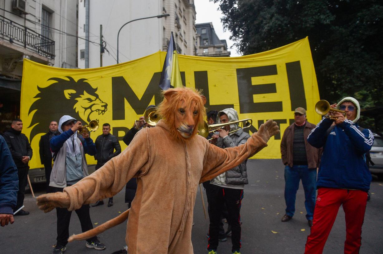 Javier Milei, the hard rocker in Argentina's highest office, turns his ...