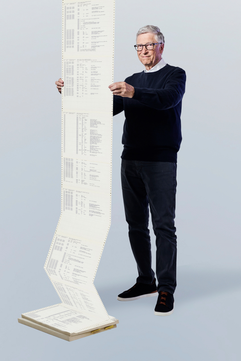 Microsoft founder Bill Gates reflects upon a 50-year-old computer code ...