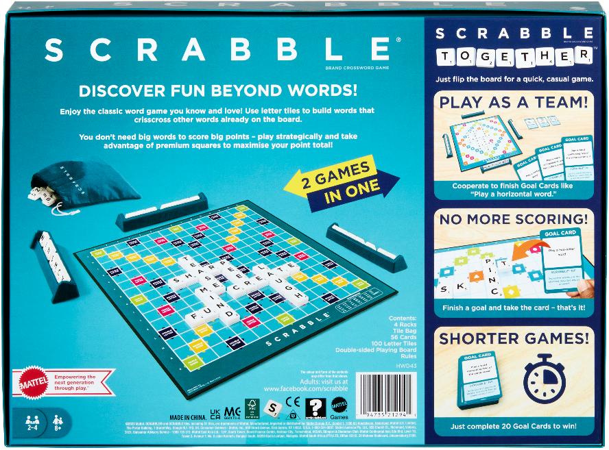 A new version of Scrabble aims to make the word-building game more ...