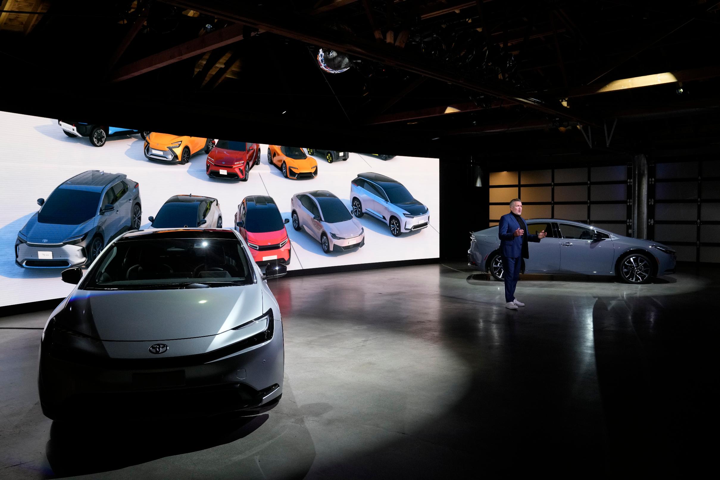 Toyota shows new Prius hybrid with more power, range, style