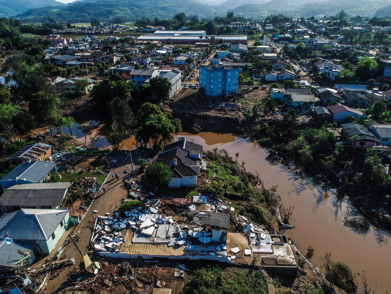 Flooding in southern Brazil leaves at least 31 dead and 2,300 homeless