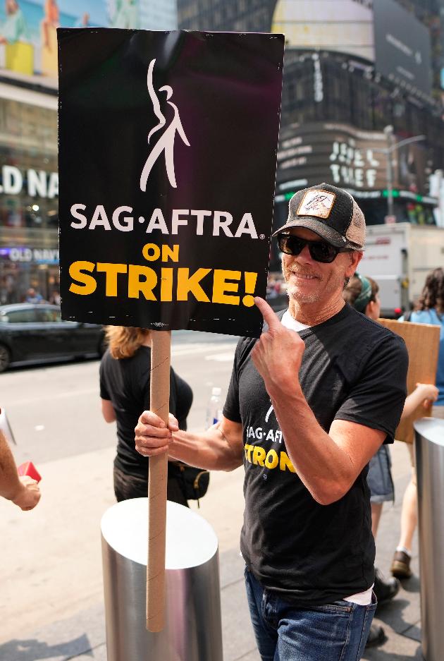 Actors and writers on strike are united and determined in the face of a ...