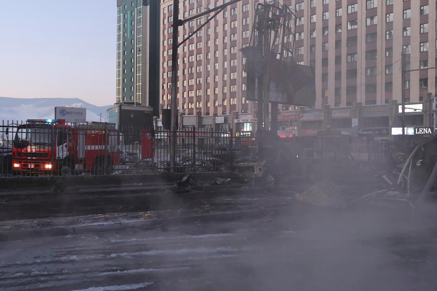 Collision of gas truck and car in Mongolia sets off explosions that ...