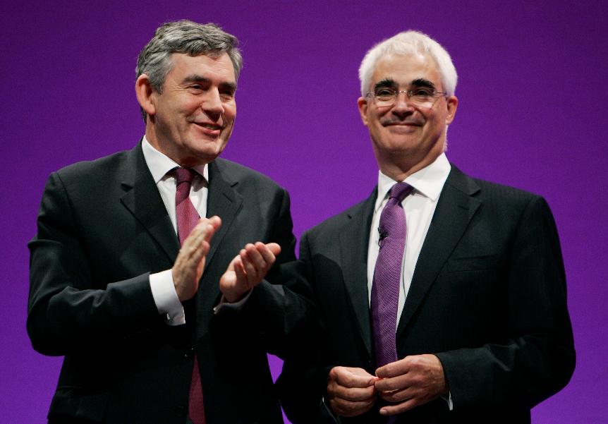 Former UK Treasury chief Alistair Darling, who steered nation through a ...