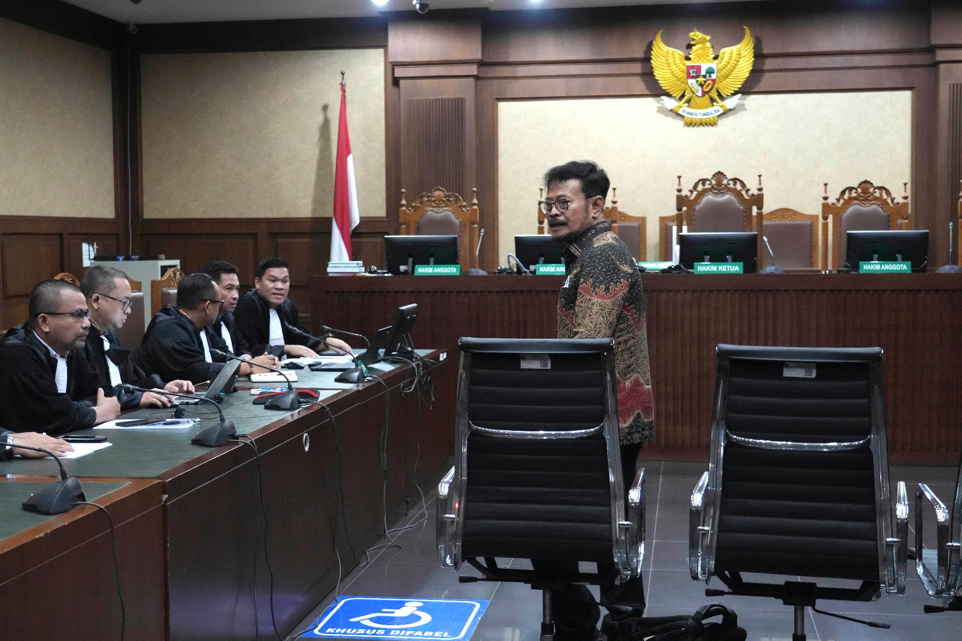 Former Indonesian Agriculture Minister Sentenced To 10 Years For Corruption